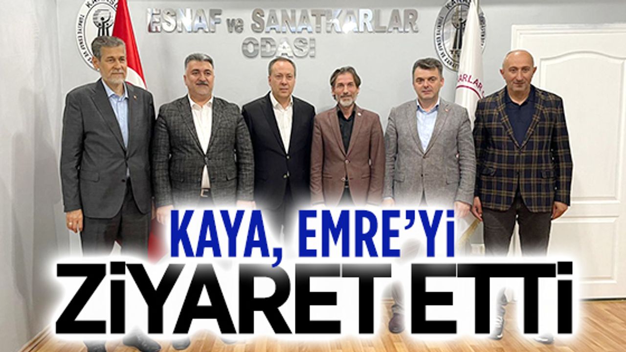 Murat Kaya, Cihan Emre’yi ziyaret etti - Karasu Haberleri | Karasu'dan 24 saat haber