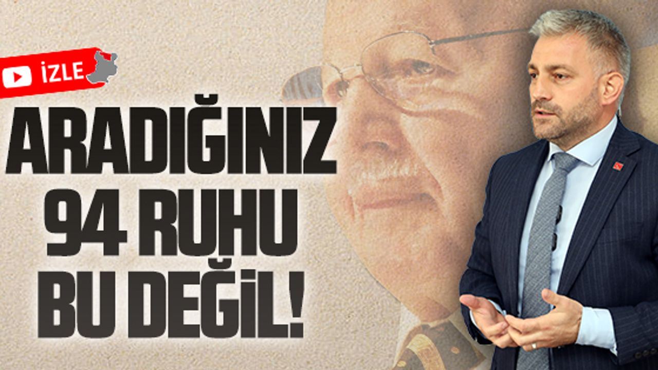 Murat Ali Aksoy: Aradığınız 94 ruhu bu değil - Karasu Haberleri | Karasu'dan 24 saat haber
