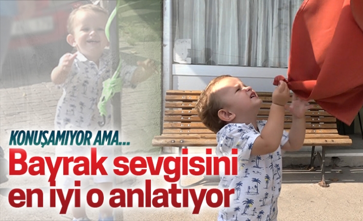 İki yaşındaki Kerem Ali’nin bayrak sevgisi görenleri şaşırtıyor - Karasu Haberleri | Karasu'dan ...