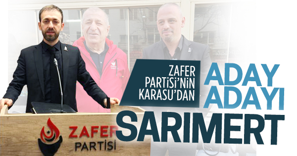 Zafer Partisi’nde Karasu’nun aday adayı Sarımert - Karasu Haberleri | Karasu'dan 24 saat haber
