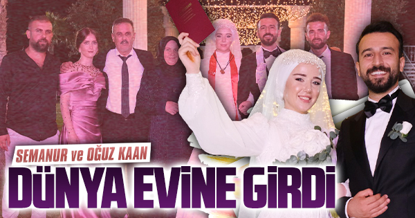 Semanur ve Oğuz Kaan dünya evine girdi - Karasu Haberleri | Karasu'dan 24 saat haber