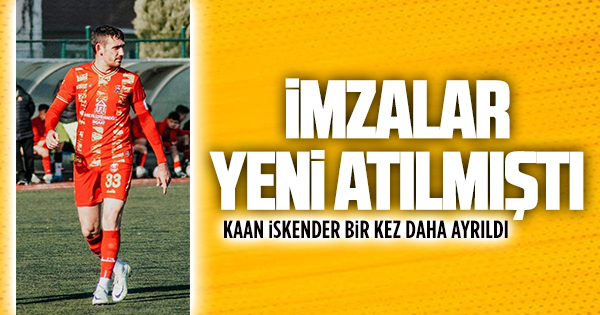 Kaan İskender, Karasuspor ile yollarını bir kez daha ayırdı - Karasu Haberleri | Karasu'dan 24 ...